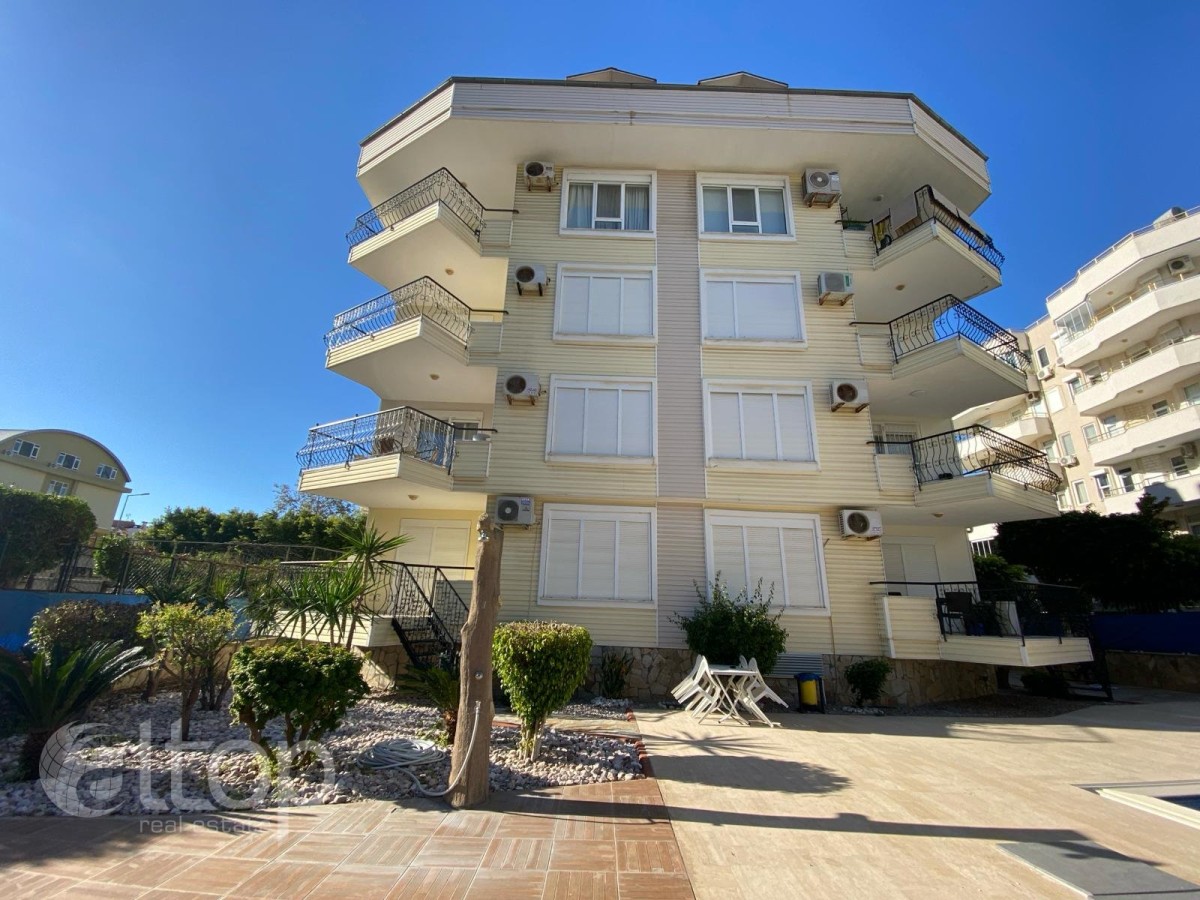 Residence permit. Furnished apartment 2+1 in Alanya near the sea, Oba ...